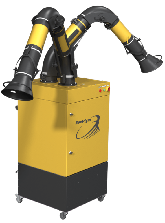 Mobile Dust Filters, Soldering, Portable Fume Extractor - SovPlym
